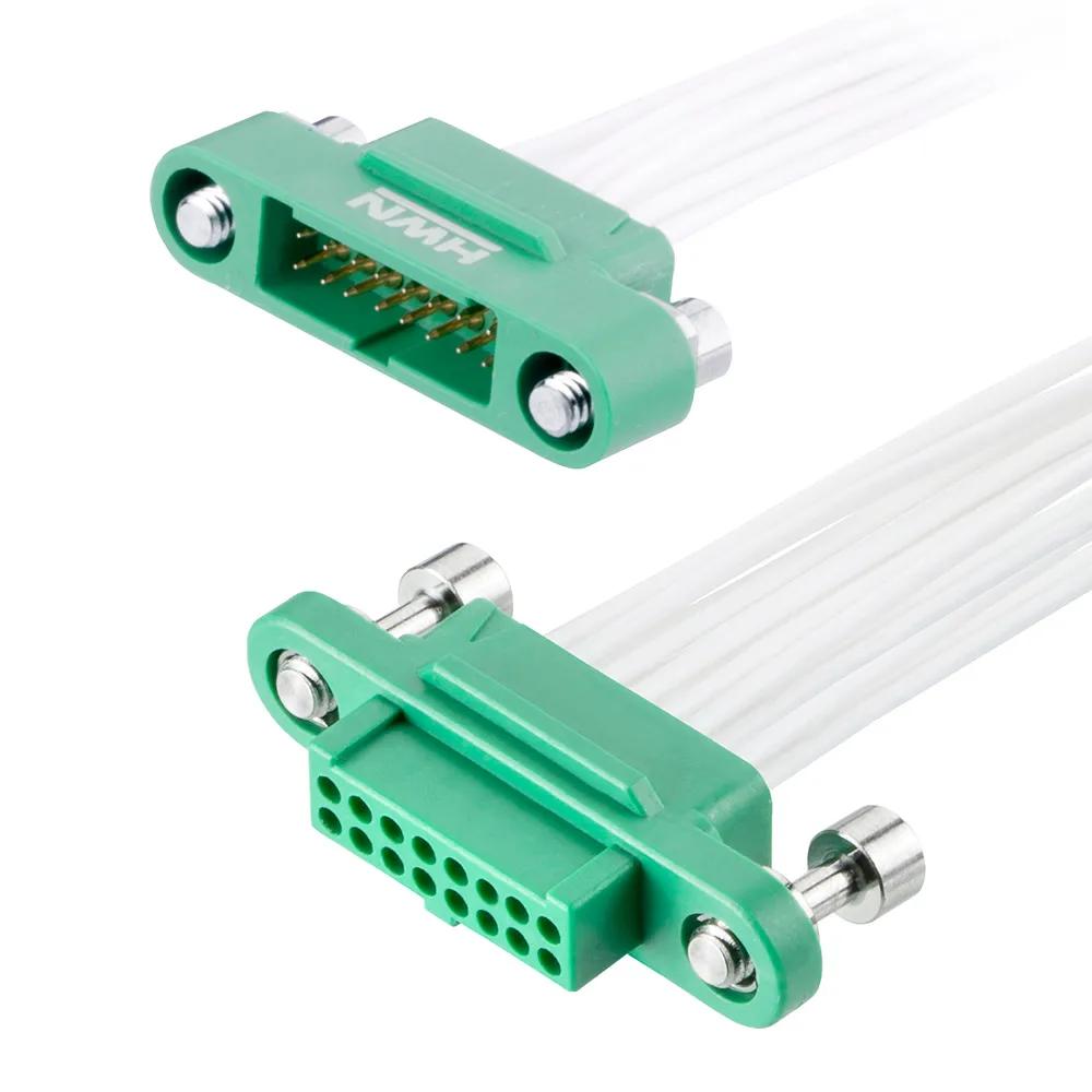 Gecko-SL M-F Cable Assembly - G125-MC13405M3-0300F1 - Harwin