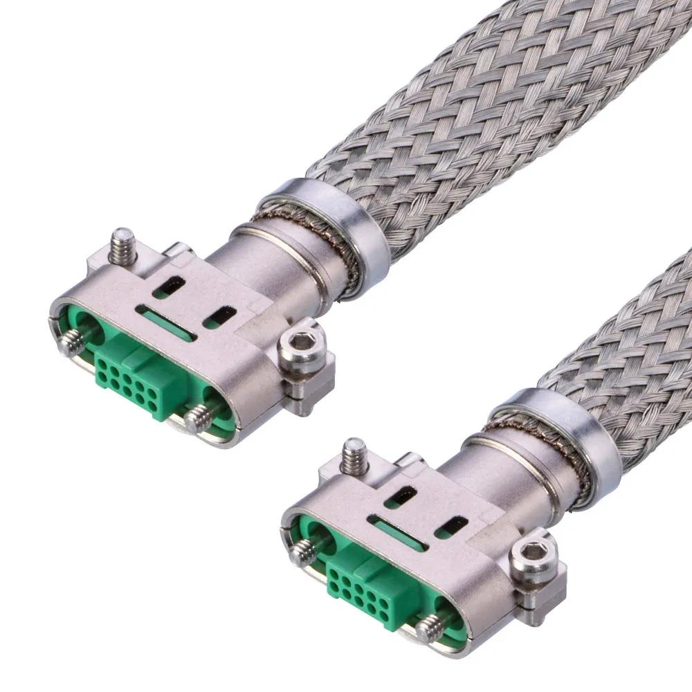 Gecko-SL Female Cable Assy - G125-FC11669F1-1000F1 - Harwin