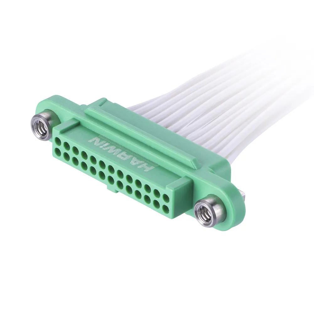 Gecko-SL M-F Cable Assembly - G125-MC12605M3-0060F2 - Harwin