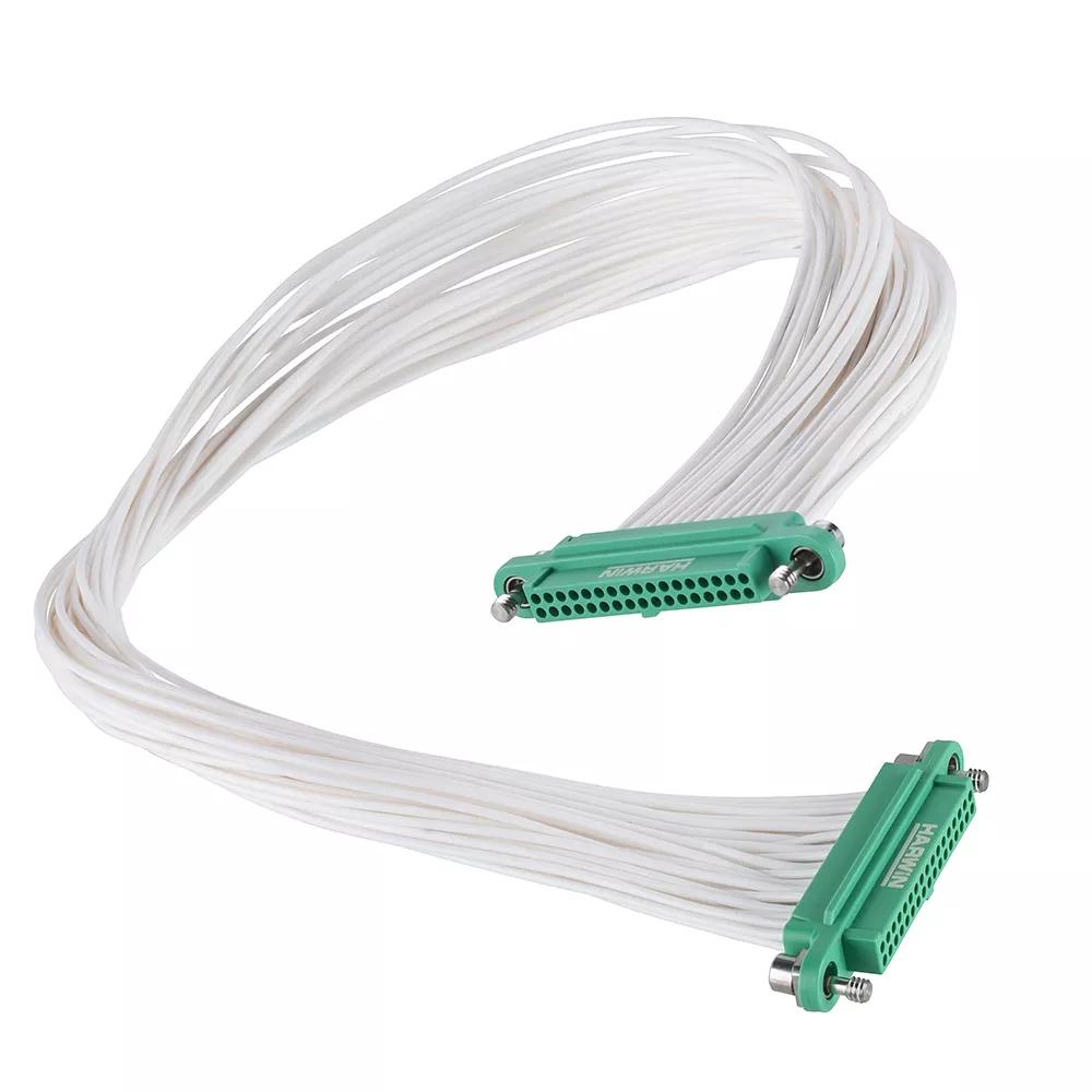 Gecko-SL Female Cable Assy - G125-FC13405F1-1500F1 - Harwin
